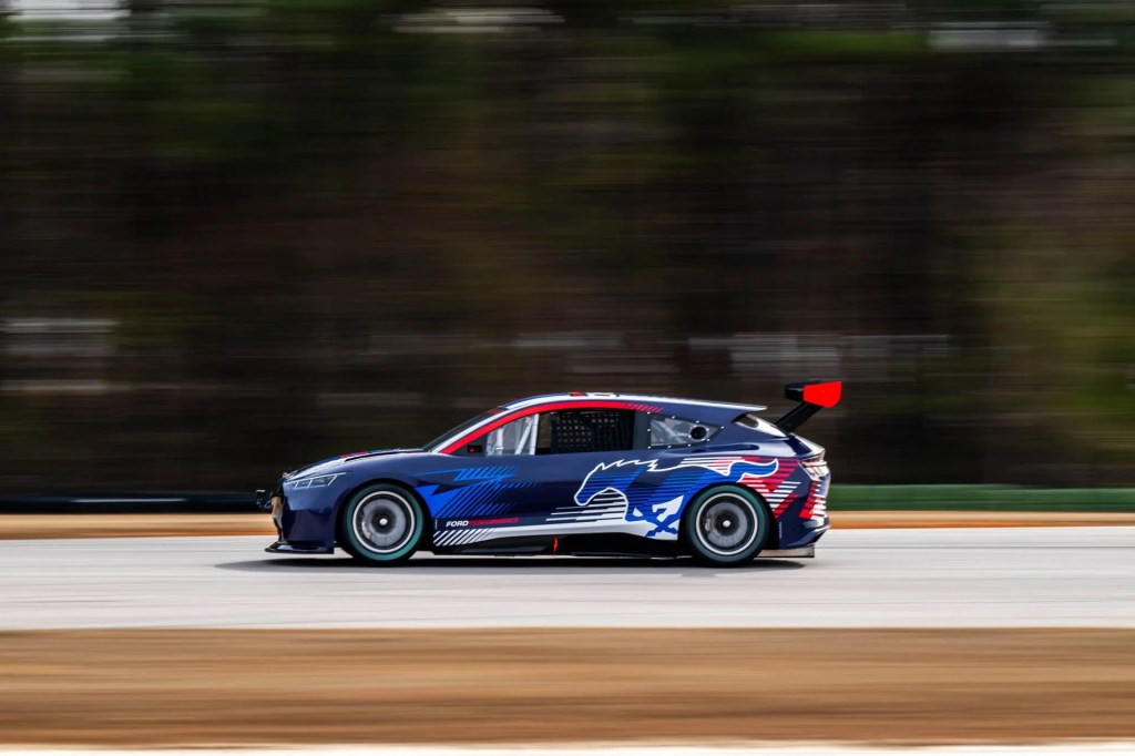 Is The Ford Mustang Mach-E NASCAR EV Prototype The Future of Racing?