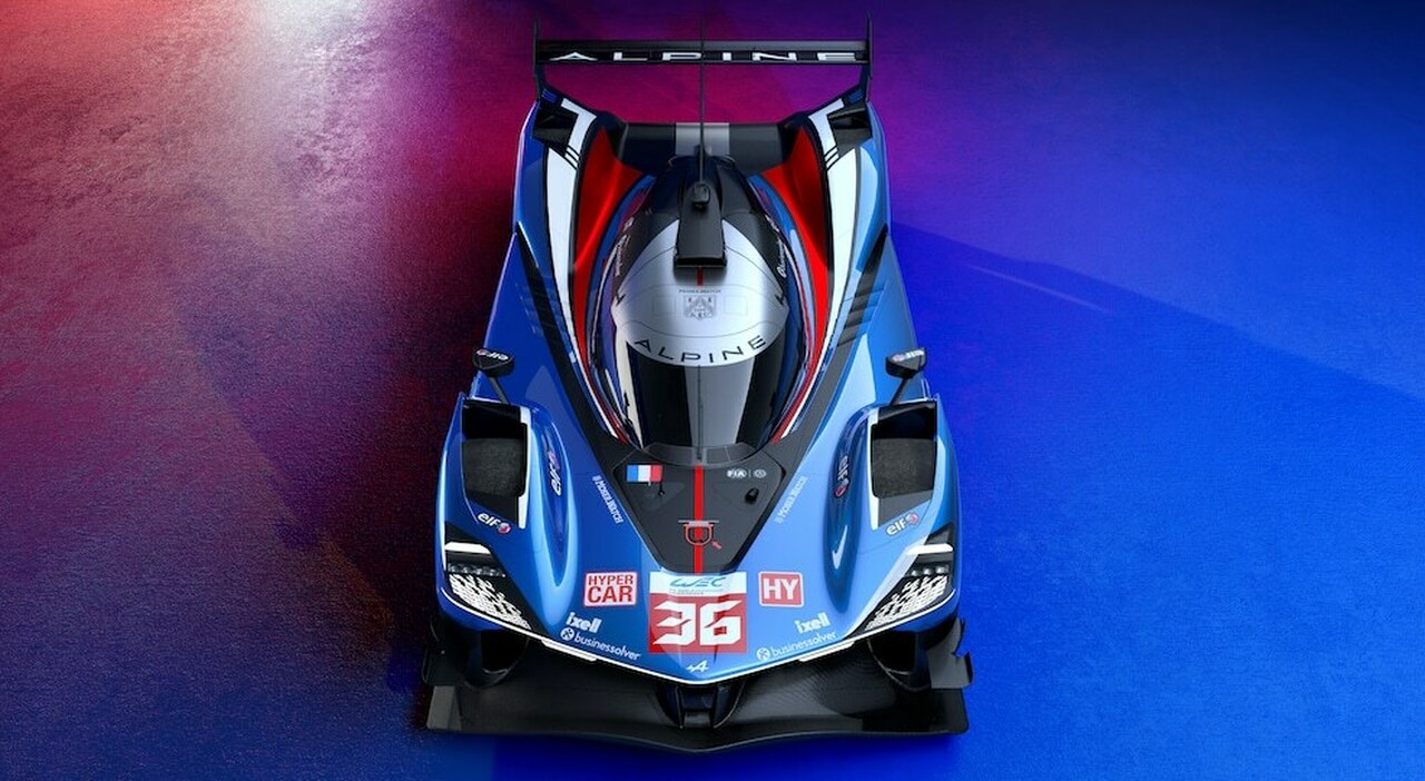 Wec, Alpine ha svelato la nuova livrea della hypercar A424. Il 5 ...