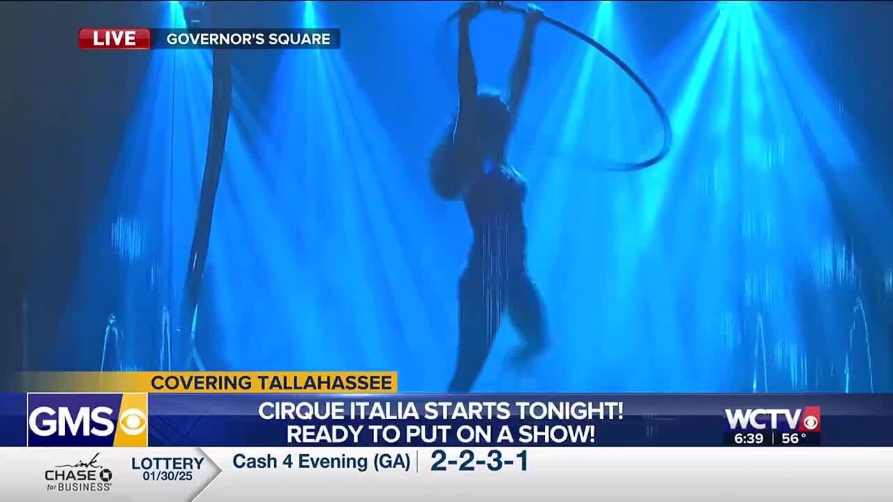 Cirque Italia ‘Water Circus’ arrives in the capital city