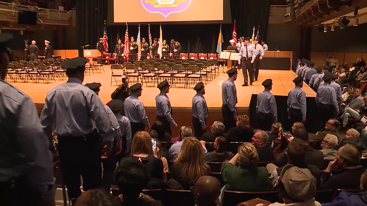 63 officers honored in graduation ceremony for Philadelphia Police Academy