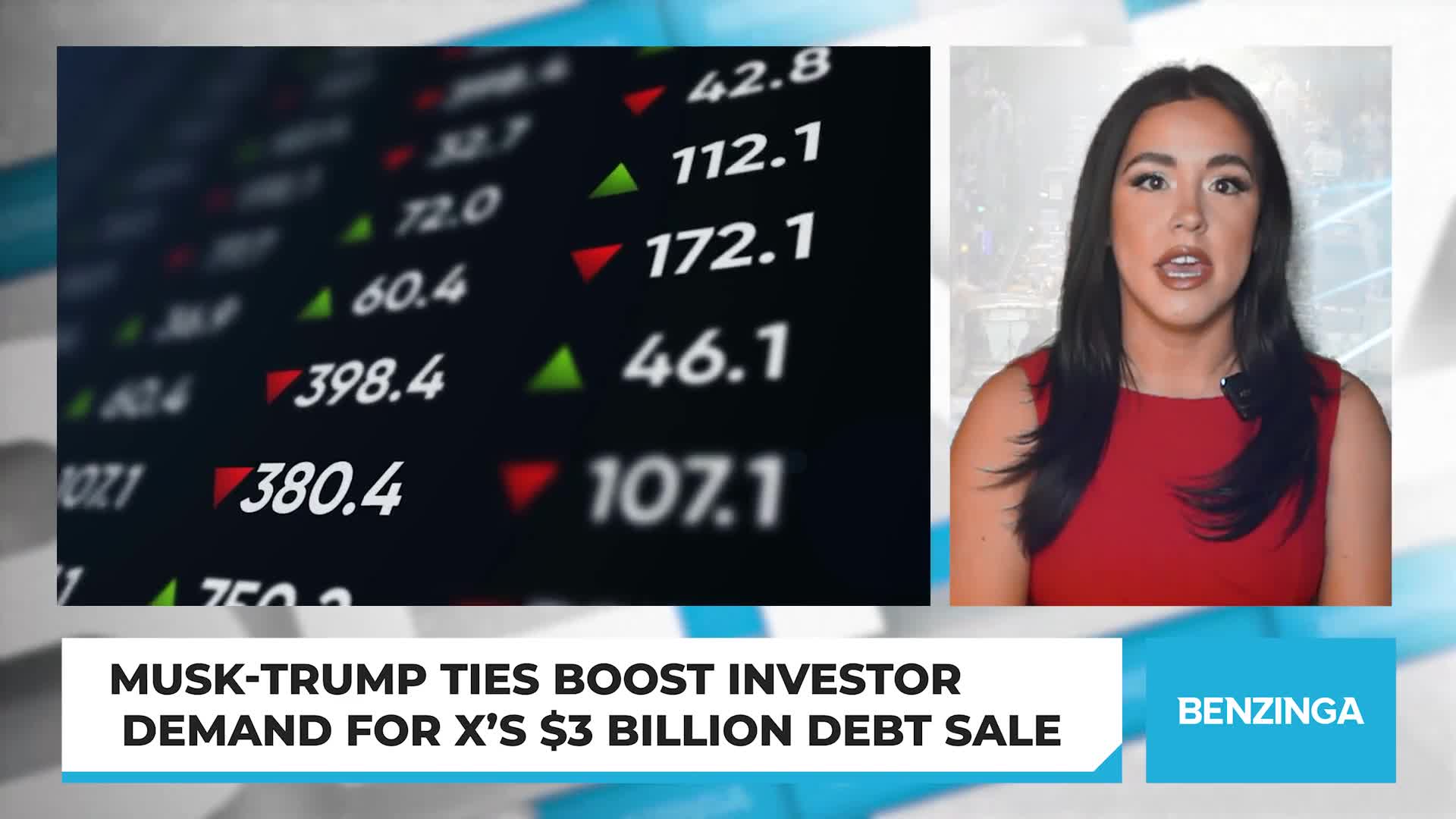 Musk-Trump Ties Boost Investor Demand for X’s $3 Billion Debt Sale