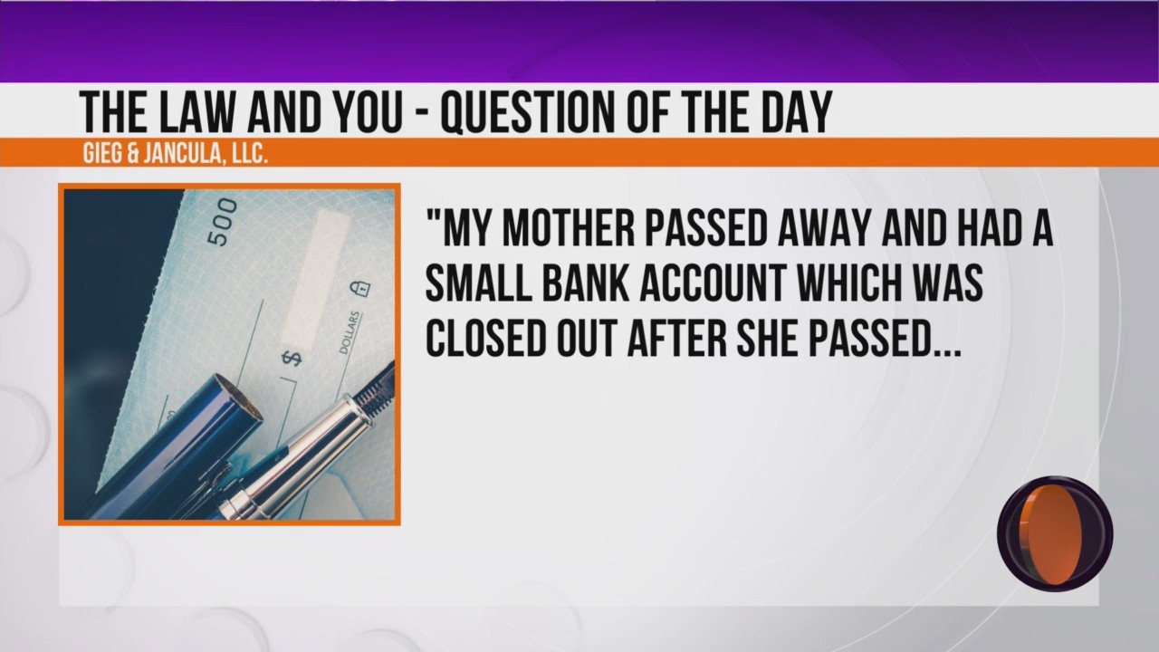 The Law and You: Collecting checks that are payable to a family member ...