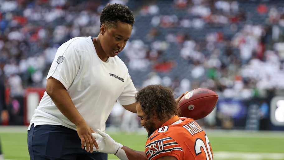 First Bears female coach among assistants no longer with the team