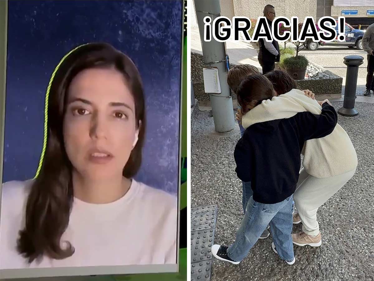 'Mafer' Turrent se reúne con sus hijos tras estar en prisión en CDMX