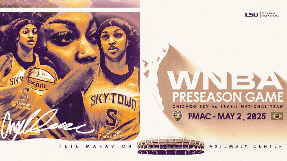 Angel Reese will return to Baton Rouge with the Chicago Sky to play a ...