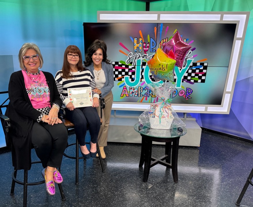 Sparks of Joy Ministry joined us with their January award recipient