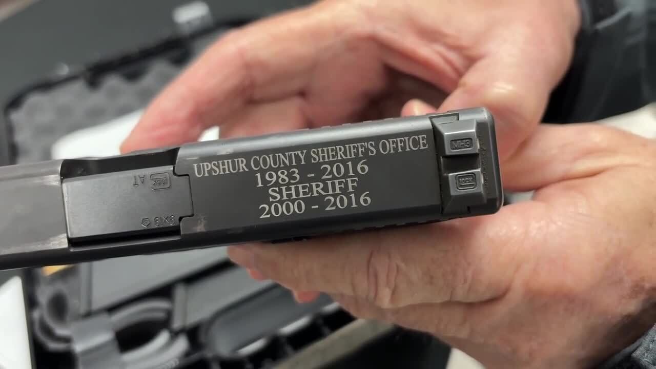 Retired East Texas sheriff purchases original service firearm