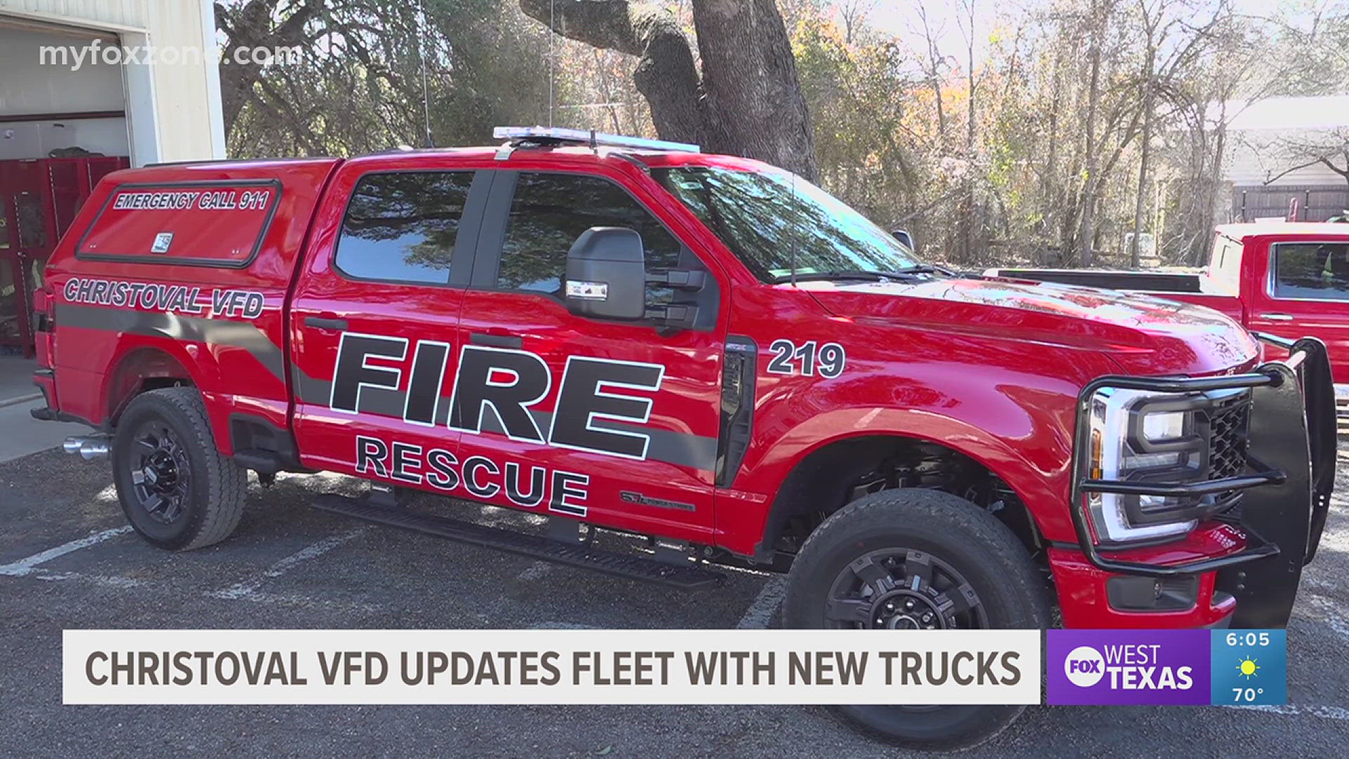 Christoval VFD updates fleet with new trucks