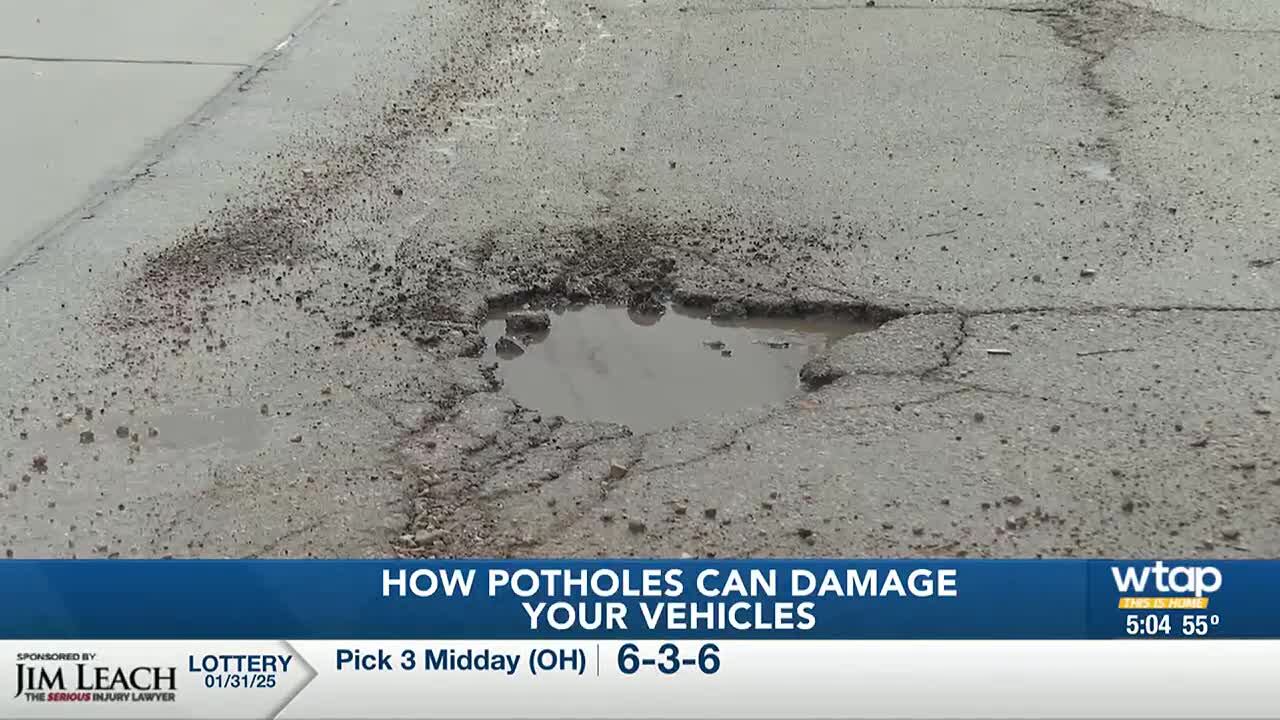 What potholes can do to your vehicles