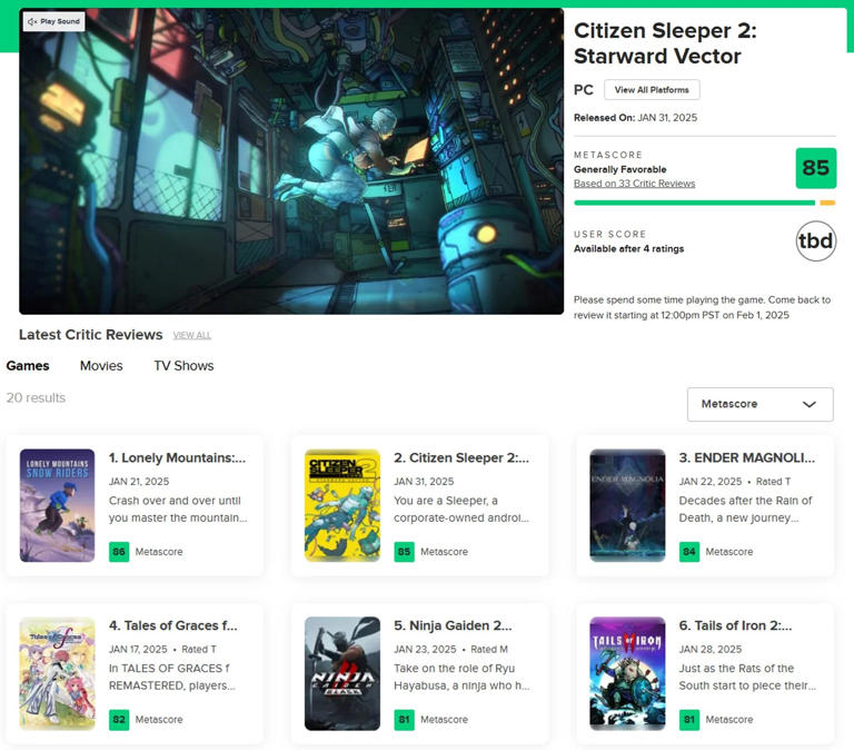 Xbox Game Pass: uno de los juegos mejor calificados de 2025 en Metacritic acaba de llegar al ...