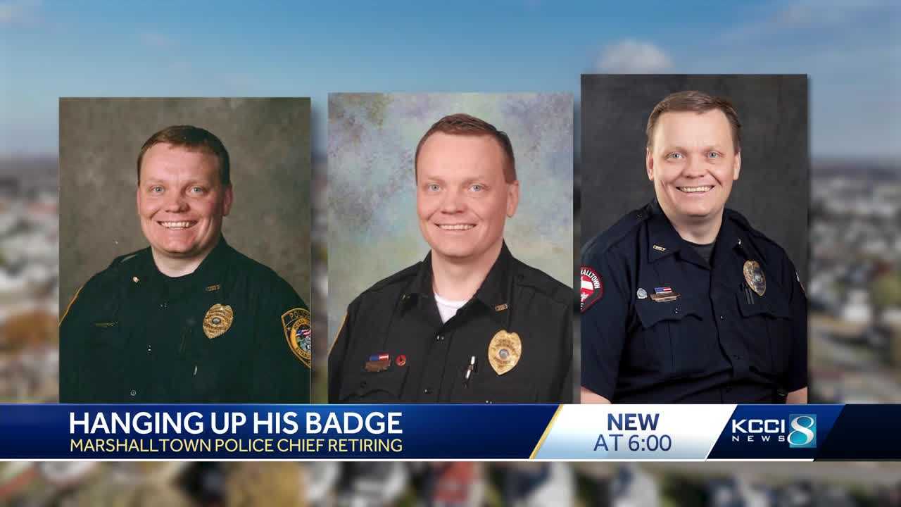 Retiring Marshalltown Police Chief Michael Tupper reflects on his career