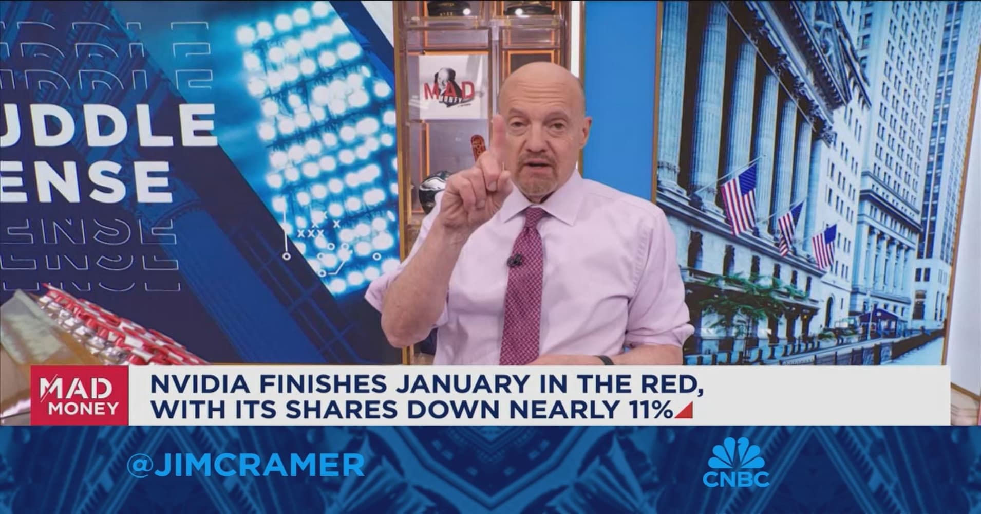 Jim Cramer on the impact of DeepSeek on Nvidia