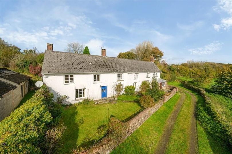 Beautiful Devon farmhouse with 60 acres on the market