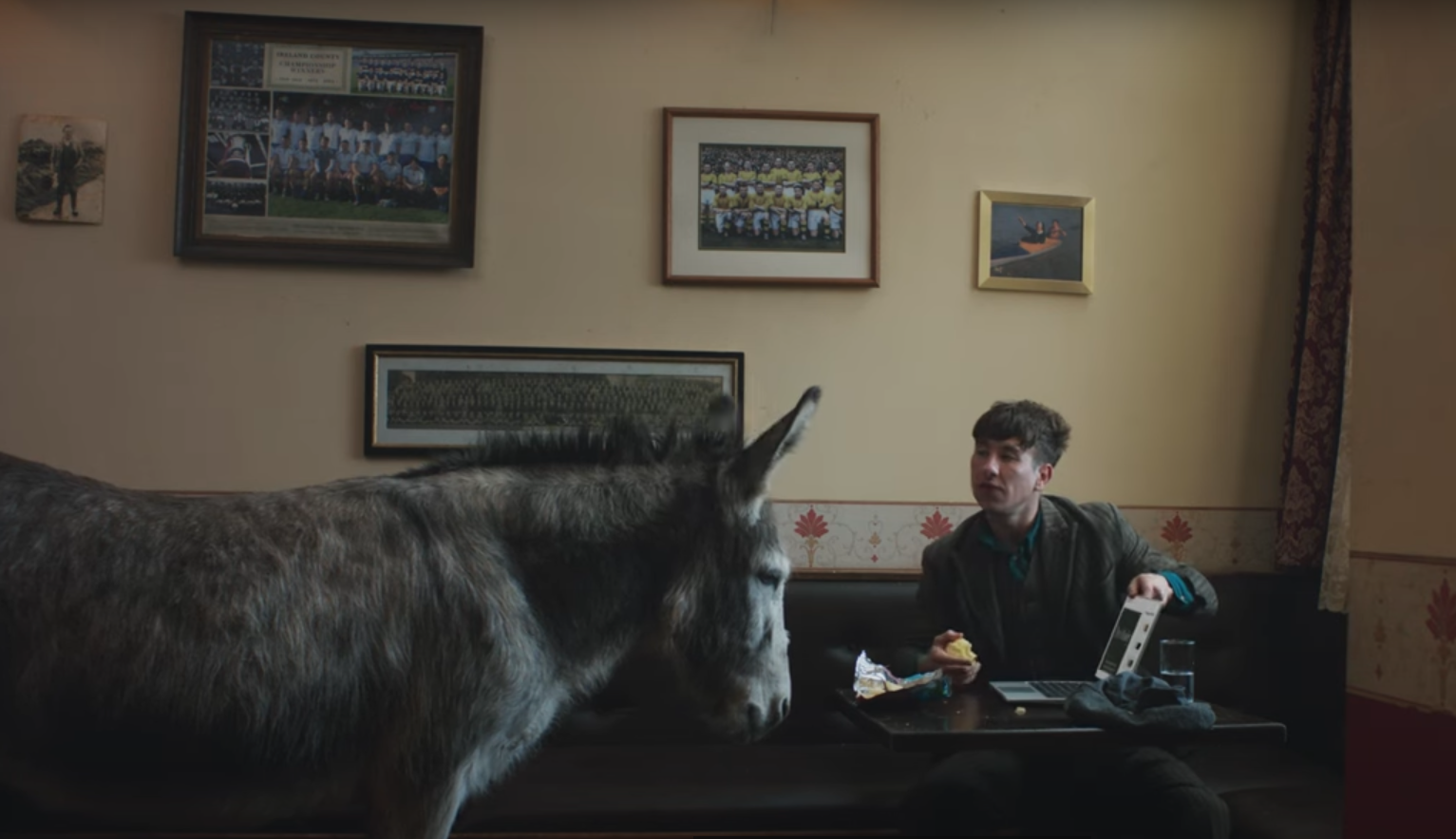 Squarespace's 2025 Super Bowl ad features Saltburn star and a donkey ...