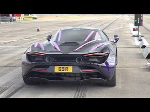 1100HP McLaren 720S Infinit Performance - Engine Start up, Drag Race, 1/2 Mile Top Speed Run!