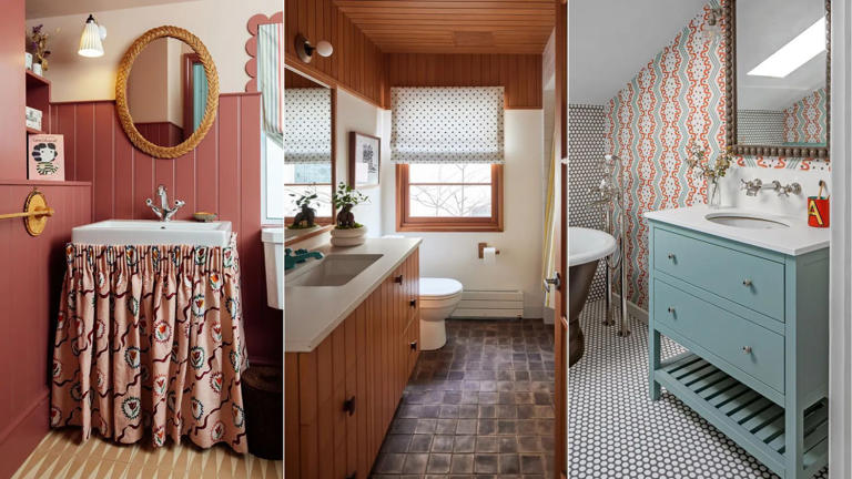 My small bathroom layout felt awkward and crowded – but this ...