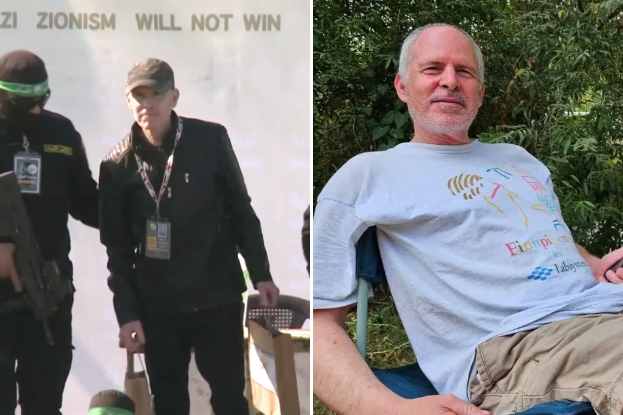 First American-Israeli hostage Keith Siegel freed by Hamas after 484 ...