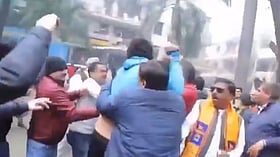 Delhi Elections 2025: AAP's Rithala Candidate Mohinder Goyal Attacked ...