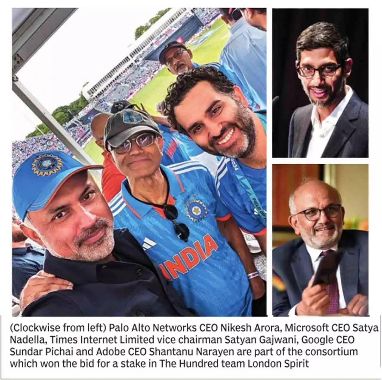 Desi titans of tech are now Lords of cricket