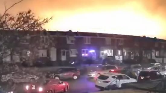 Fireball erupts after small aircraft crashes in Philadelphia | Video