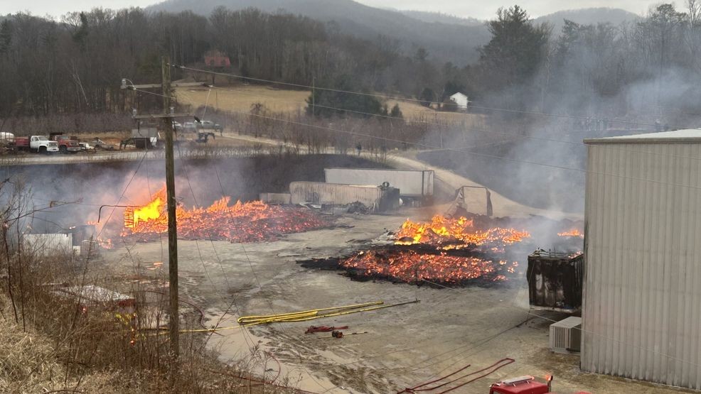 Edneyville crews battle working structure fire, Bearwallow Road shut down