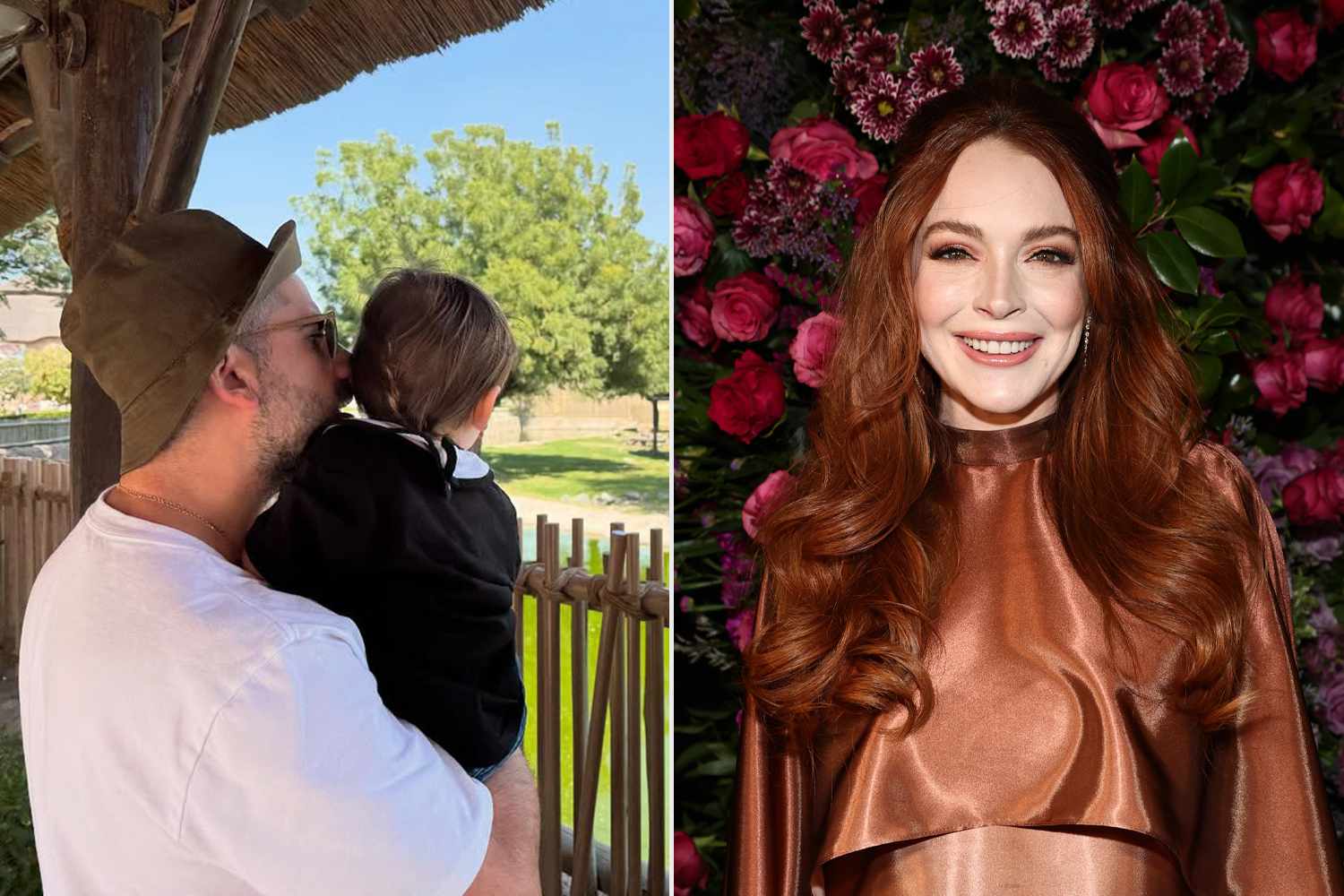 Lindsay Lohan Shares First Photos of Son Luai with Adorable Pics at the Zoo