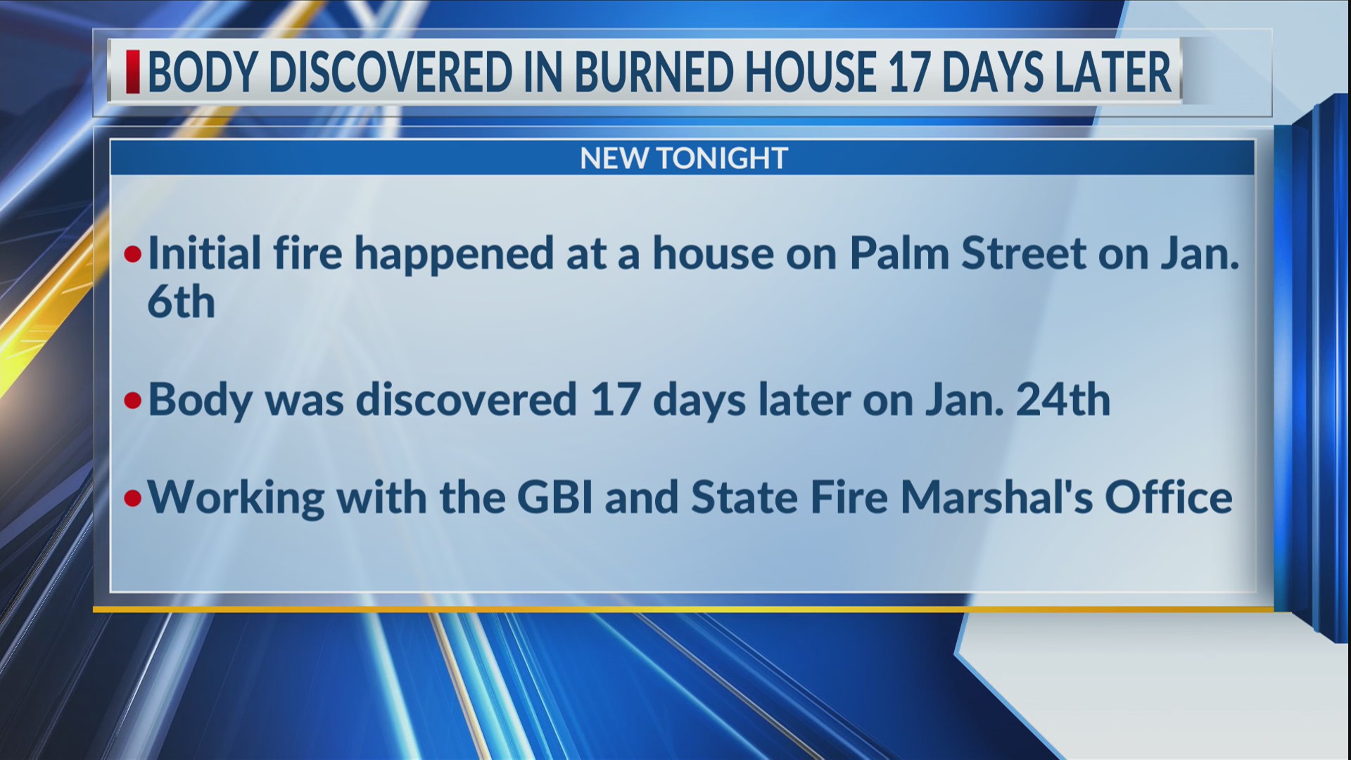 Body found 17 days after Jesup house fire