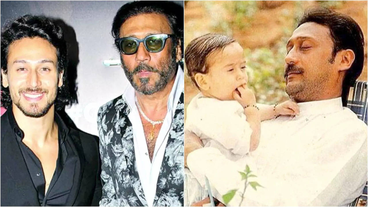 When Jackie Shroff Casually Introduced Newborn Tiger To The World At ...