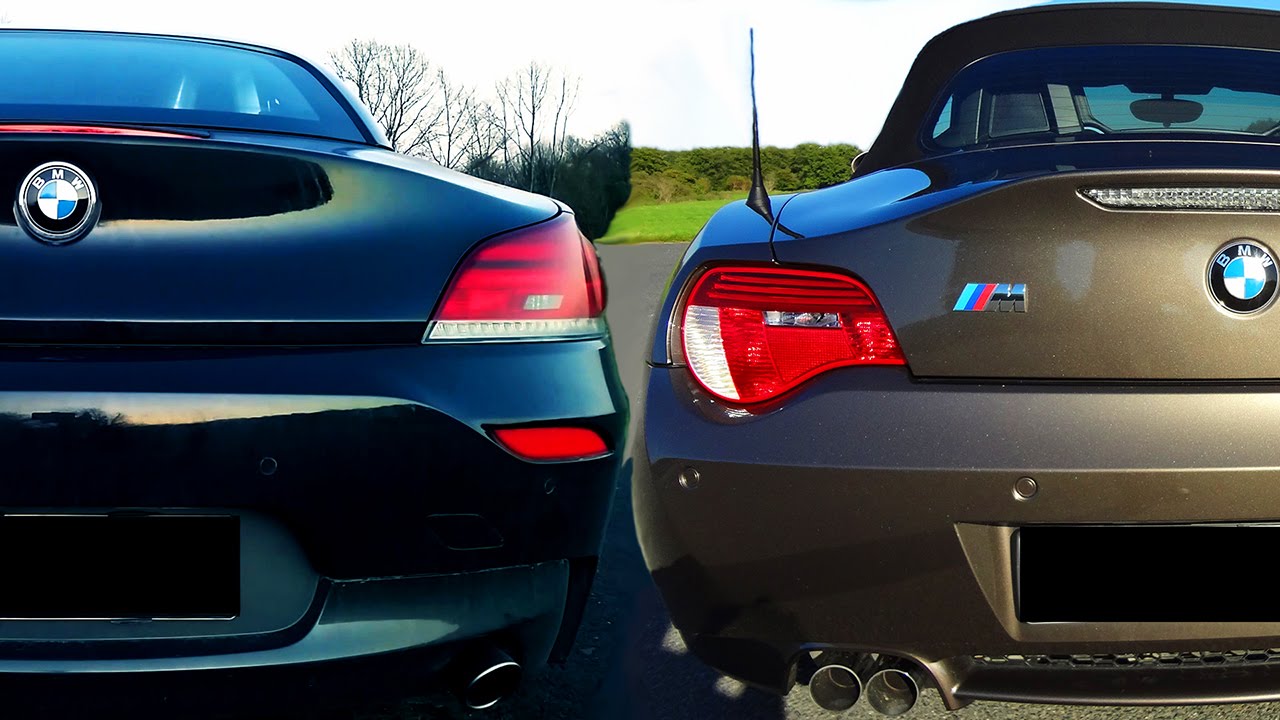 BMW Z4 35i vs Z4M Sound Battle Hear the difference 3.2L E85 vs 3.0L ...