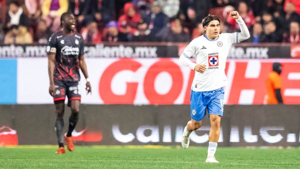 Luka Romero: Así fue el primer gol del mexicoargentino con Cruz Azul en ...