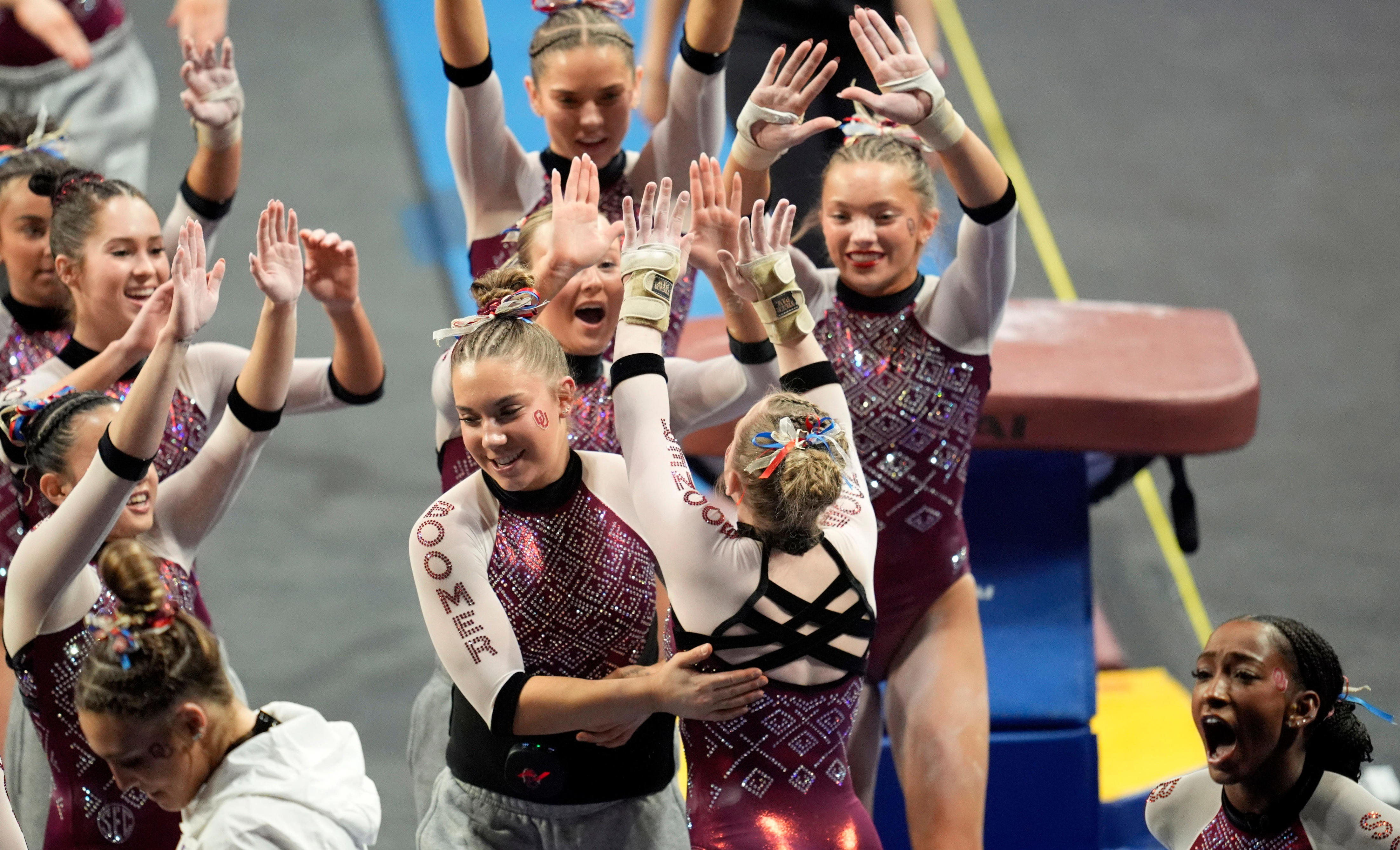 OU women's gymnastics freshman Lily Pederson's ties with Sooners' K.J ...