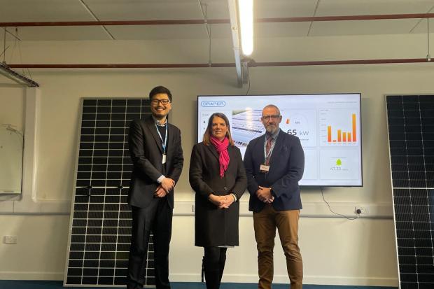 Draper Tools installs more than 900 solar panels in bid to protect ...