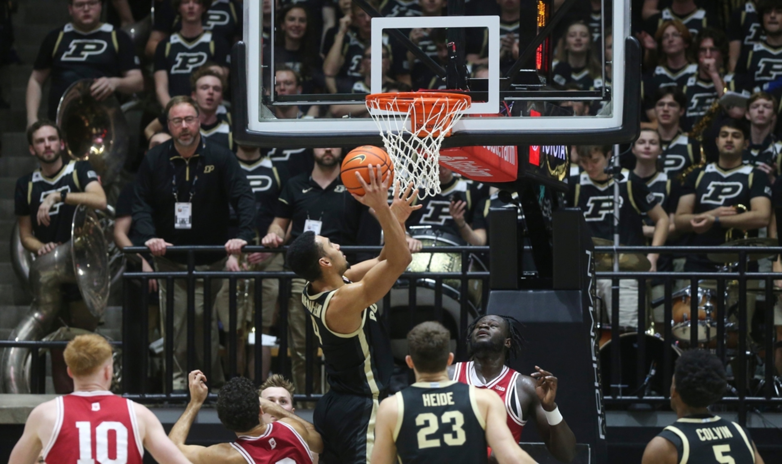 No. 10 Purdue slides past Indiana for ninth win in 10 games