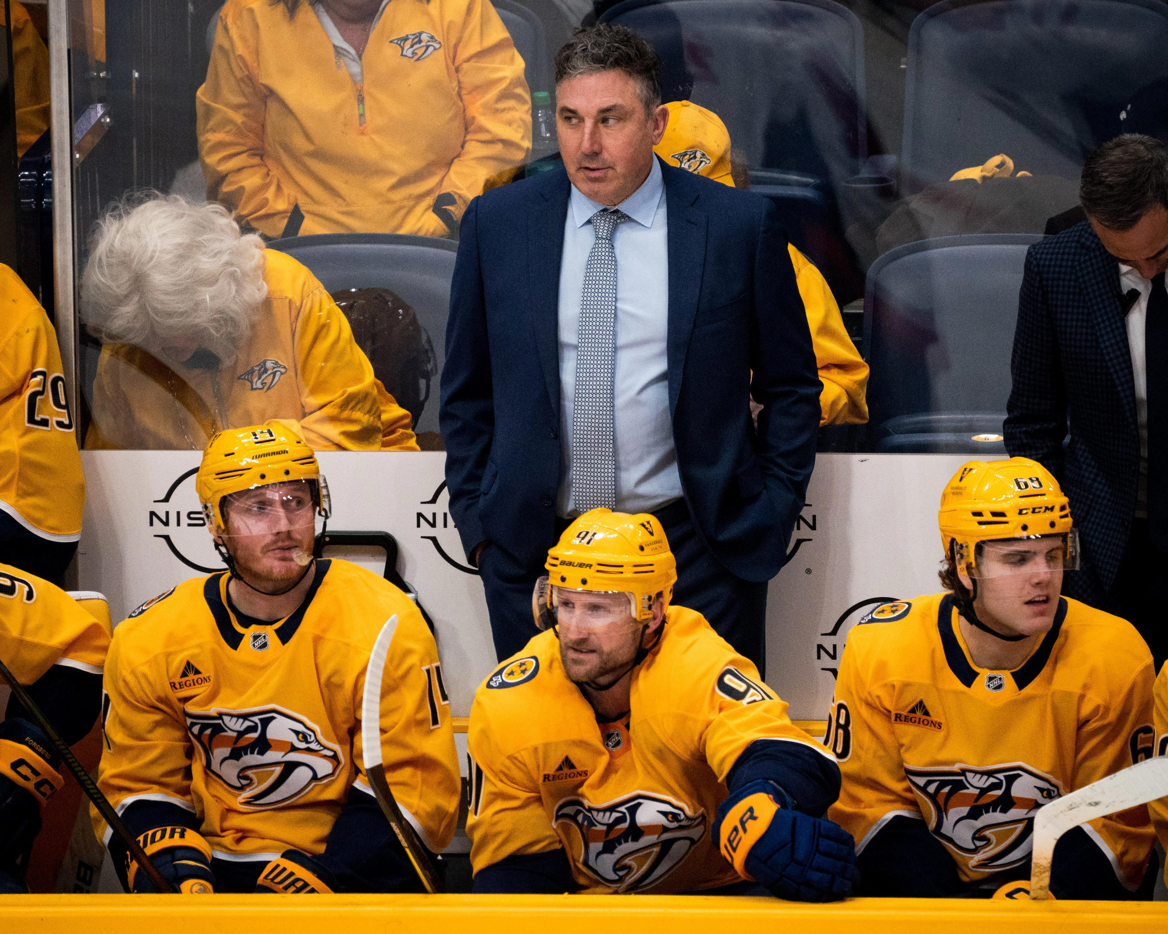 Reality sets in for Andrew Brunette, Nashville Predators as playoff ...