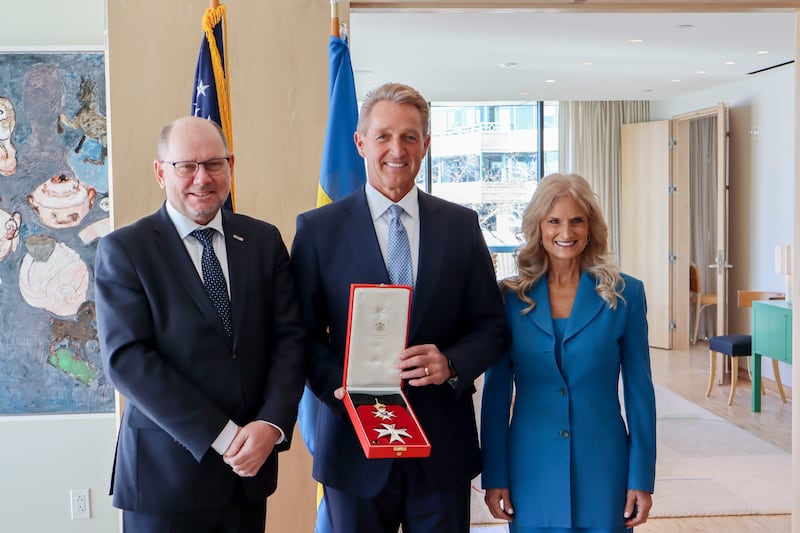 How Jeff Flake helped secure NATO’s newest member