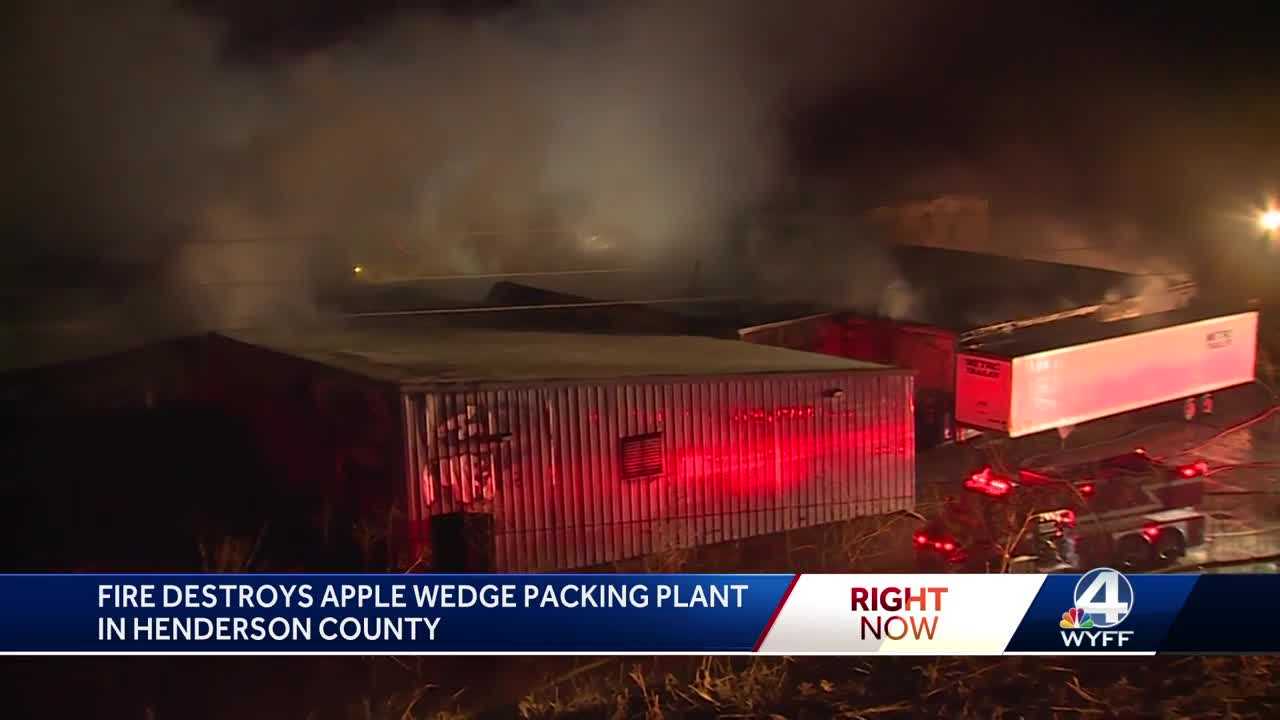 Historic apple packing building deemed 'total loss' after fire