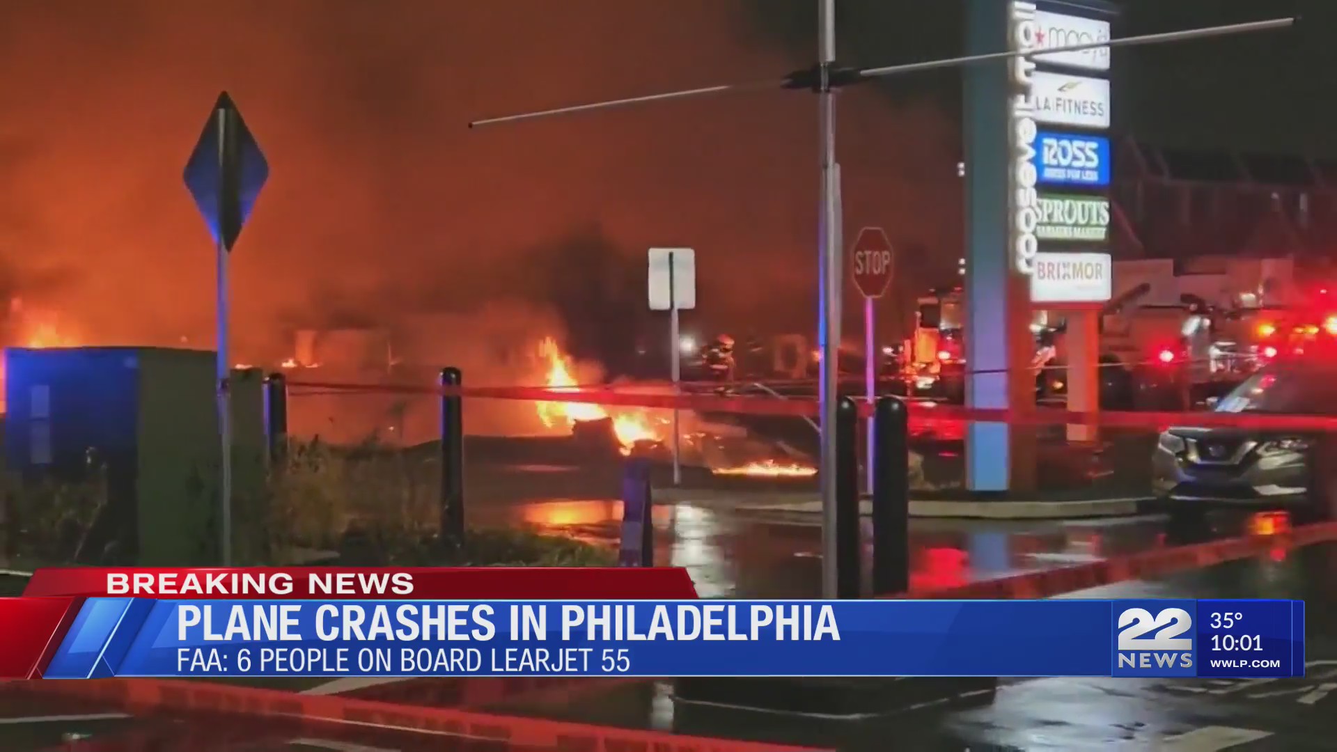 Ambulatory plane carrying pediatric patient crashes in Philadelphia ...
