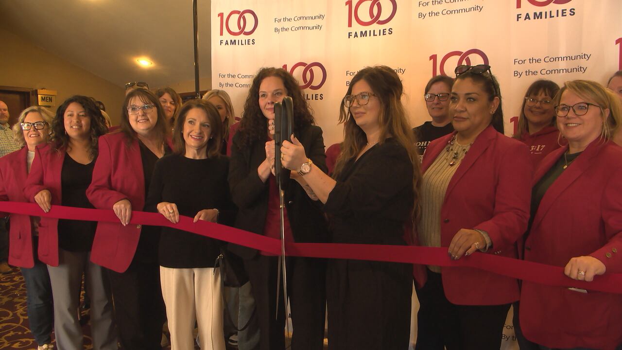 100 Families cut ribbon in Batesville