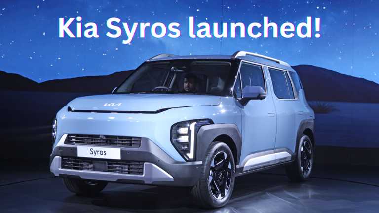 Kia Syros launched in India at Rs 8.99 lakh: Variant-wise price ...