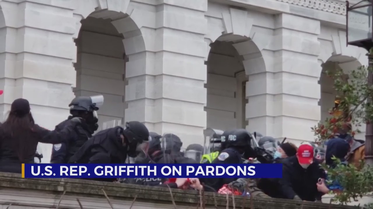 Rep. Griffith has 'mixed feelings' about Jan. 6 pardons
