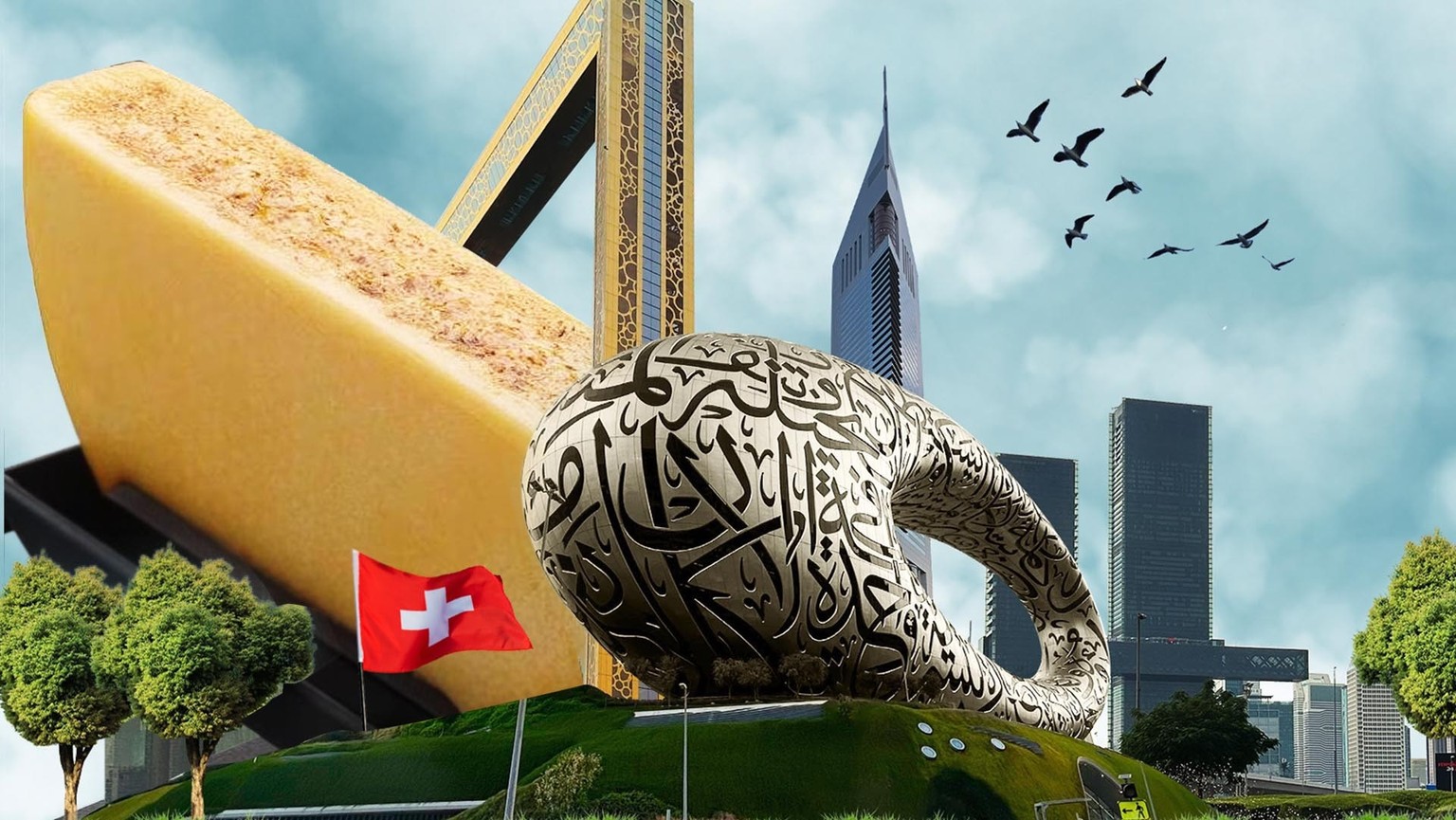 Voici quel goût a la raclette à Dubaï