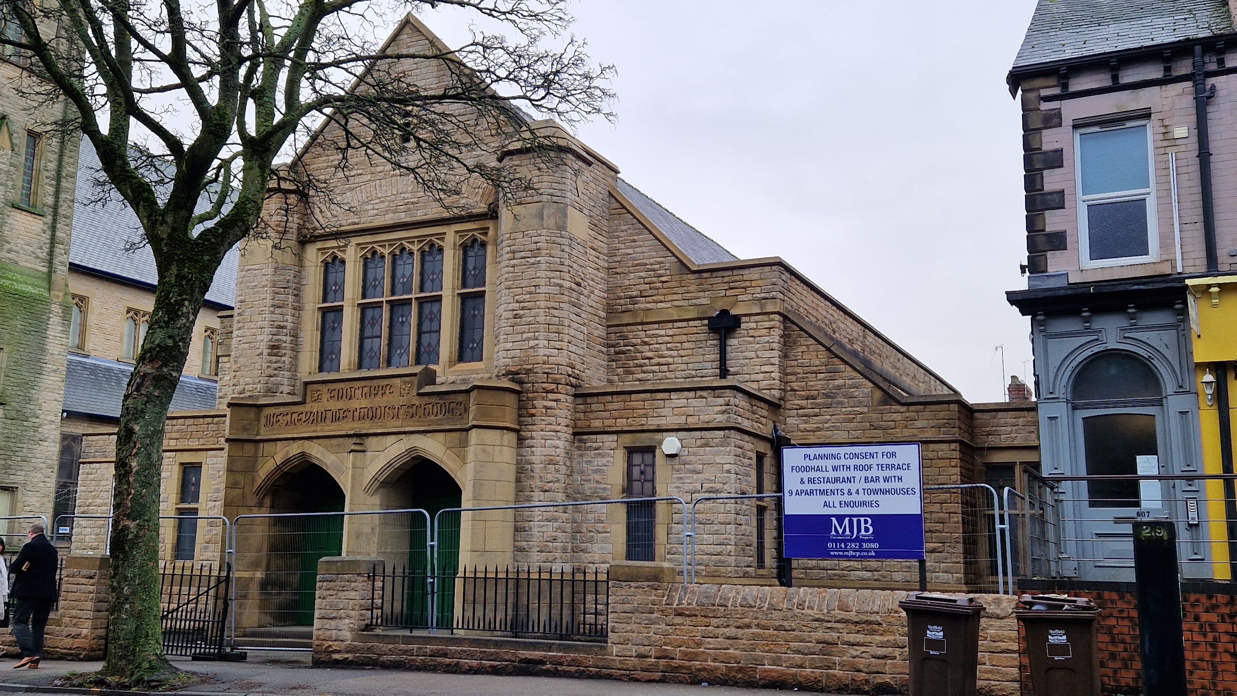 Former Sheffield Sunday school for sale at auction after food hall ...