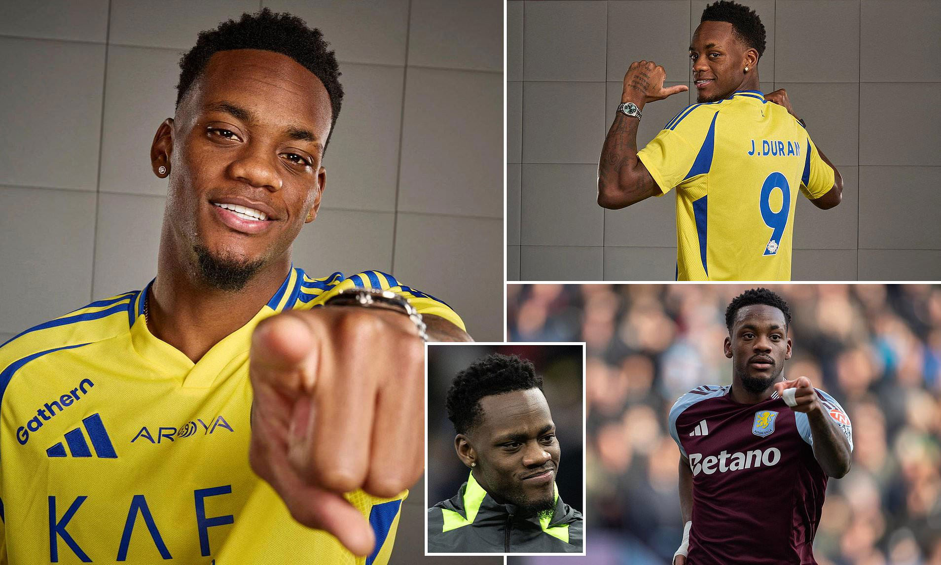 Revealed: Jhon Duran's 'new wage' at Al-Nassr after making £65m move ... Revealed: Jhon Duran's 'new wage' at Al-Nassr after making £65m move ...