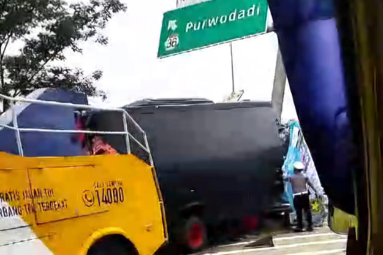 Polisi Ungkap Dugaan Penyebab Kecelakaan Bus Brimob di Tol Pandaan-Malang
