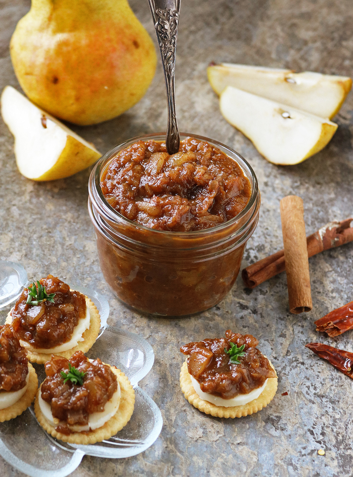 Easy Pear Chutney Recipe