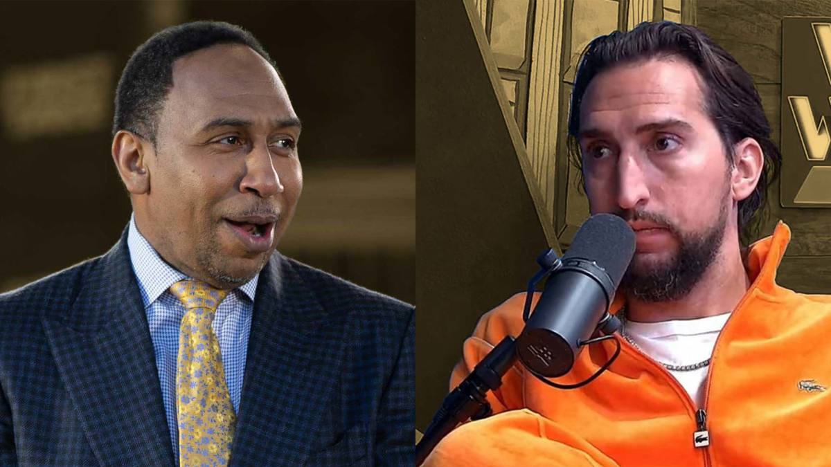 Nick Wright blasts Stephen A. Smith for making a plea to LeBron about Bronny: "These people were ...