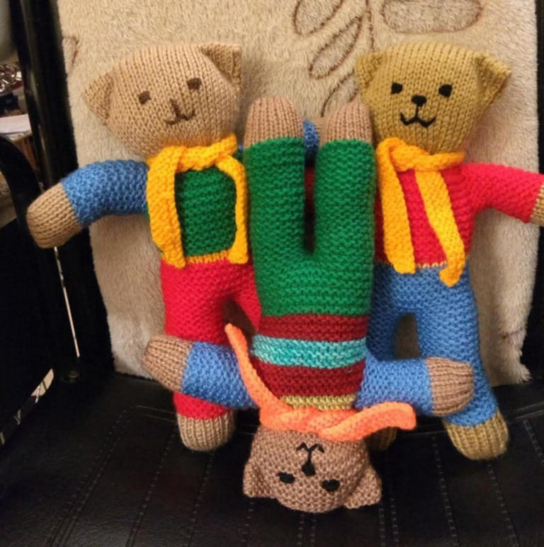 Craft group creates teddies to provide solace for thousands of ...