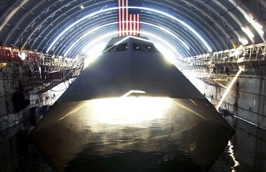 See Lockheed's cutting-edge $50 million stealth ship the US Navy couldn ...