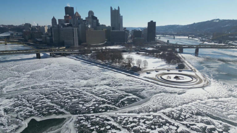 Ice Jams can cause blockages over rivers | Hey Ray