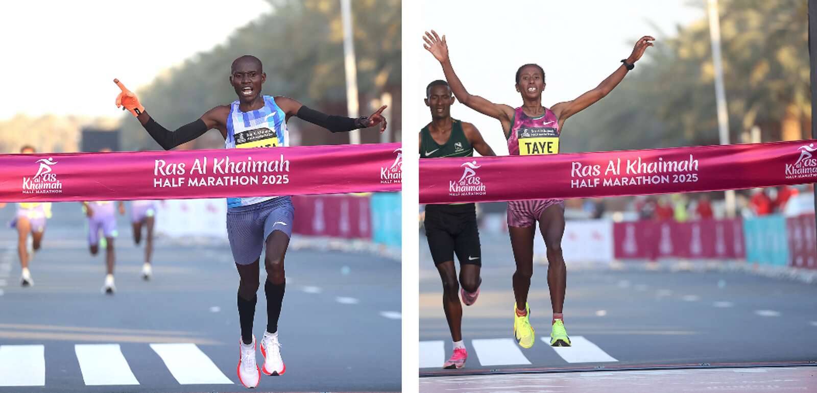 RAK Half Marathon: Kenya's Matata, Ethiopia's Taye win titles